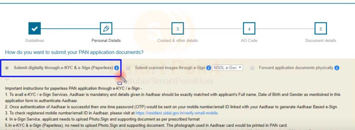How to apply pan card NSDL and get Pan Card in 1 Hour - DIGITAL CSC